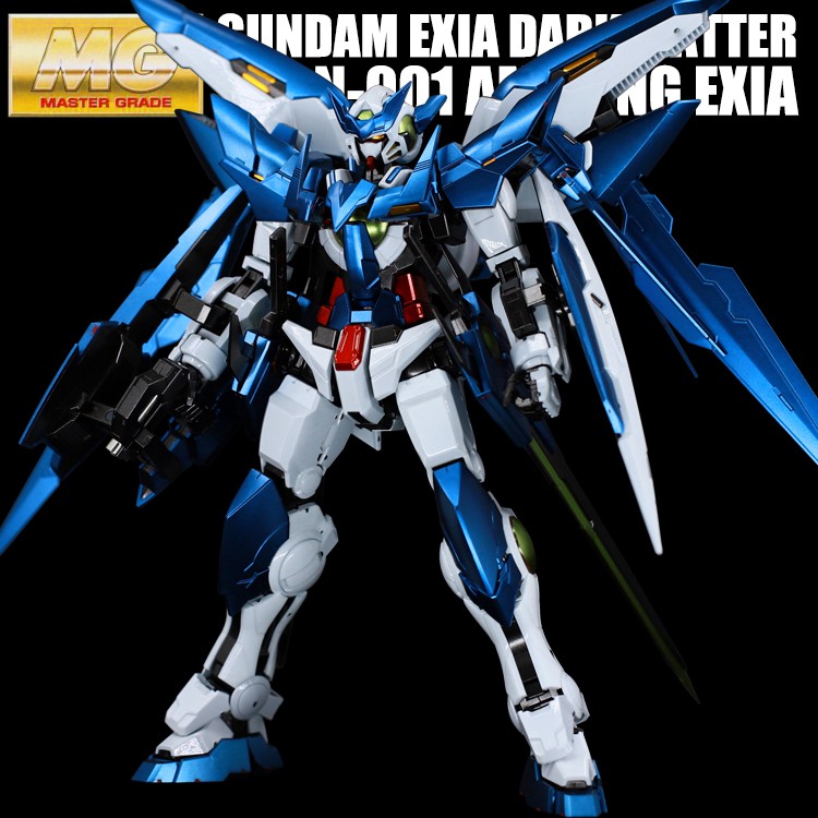 ถึงหุ่นยนต์BANDAI MG 1/100 GN001 Gundames Amazing Exia DARK MATTER ...