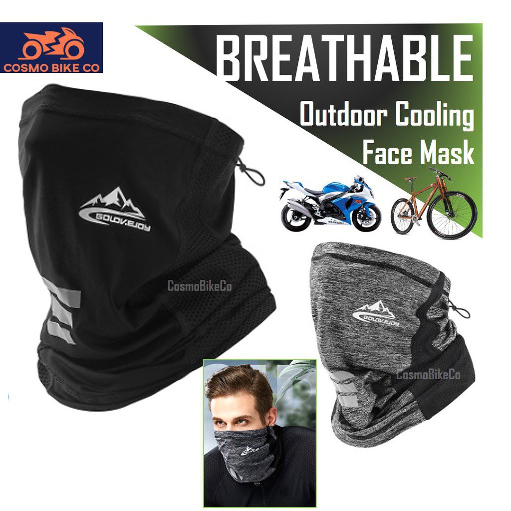 SG SELLER COOL Face Scarf Anti Dust UV Wind Bandana Neck Gaiter Helmet ...