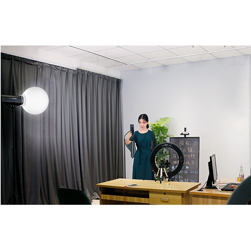 Tolifo Diffuser Sphere 30CM Bowen Mount Softbox สะท้อนแสงสำหรับสตูดิโอ ...