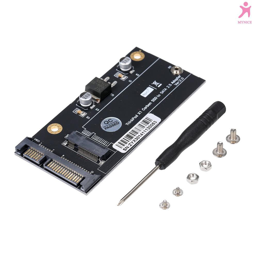 อะแดปเตอร์การ์ดแปลง 20+6 Pin Ssd To Sata 2.5นิ้วสําหรับ Lenovo Thinkpad ...
