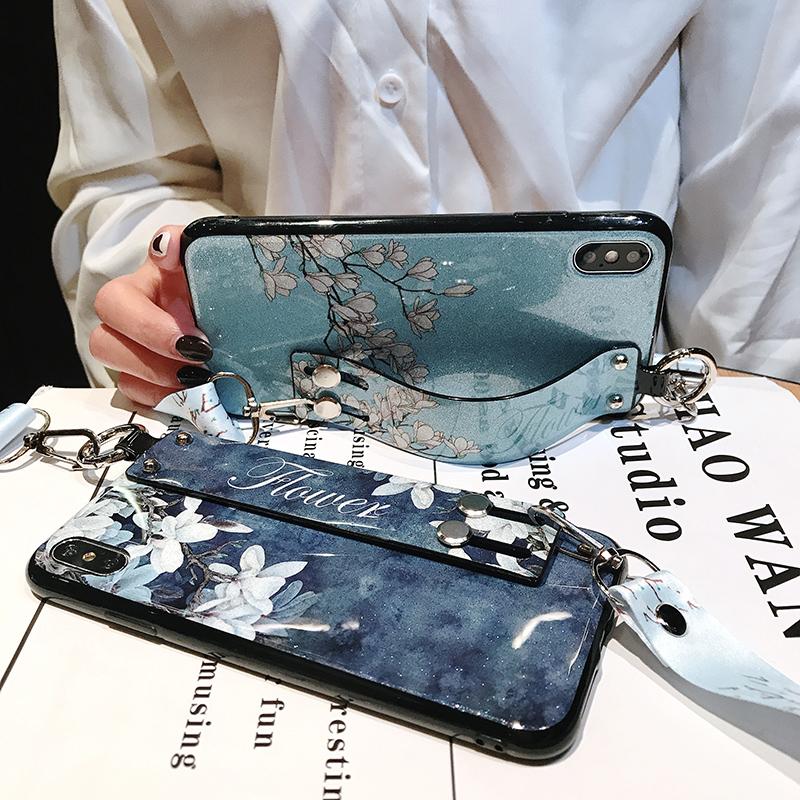 เคสโทรศัพท์ Realme 7 5G 2020 New Casing Handphone Case Flowers Bling ...