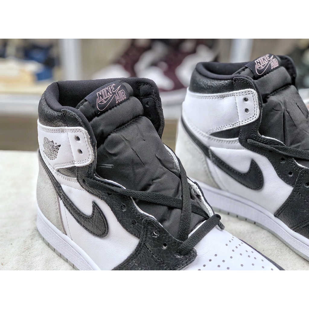 Air Jordan 1 High OG Stage Haze aj1 หลอดสีเทา สีดํา - tt044.th - ThaiPick