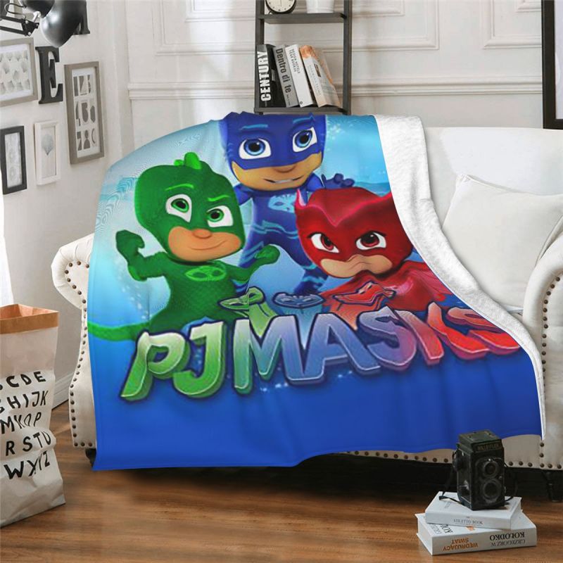 Super Hero PJ Masks Custom Ultra-Soft Fleece Blanket Warm Throw ...