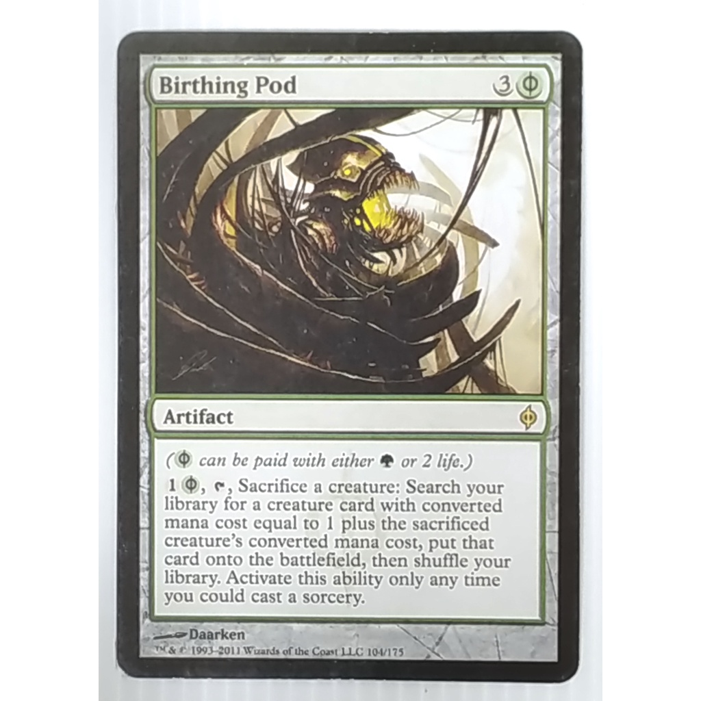 MTG Card Black Core - Modern Set - Artifact - Birthing Pod 104/175 ...