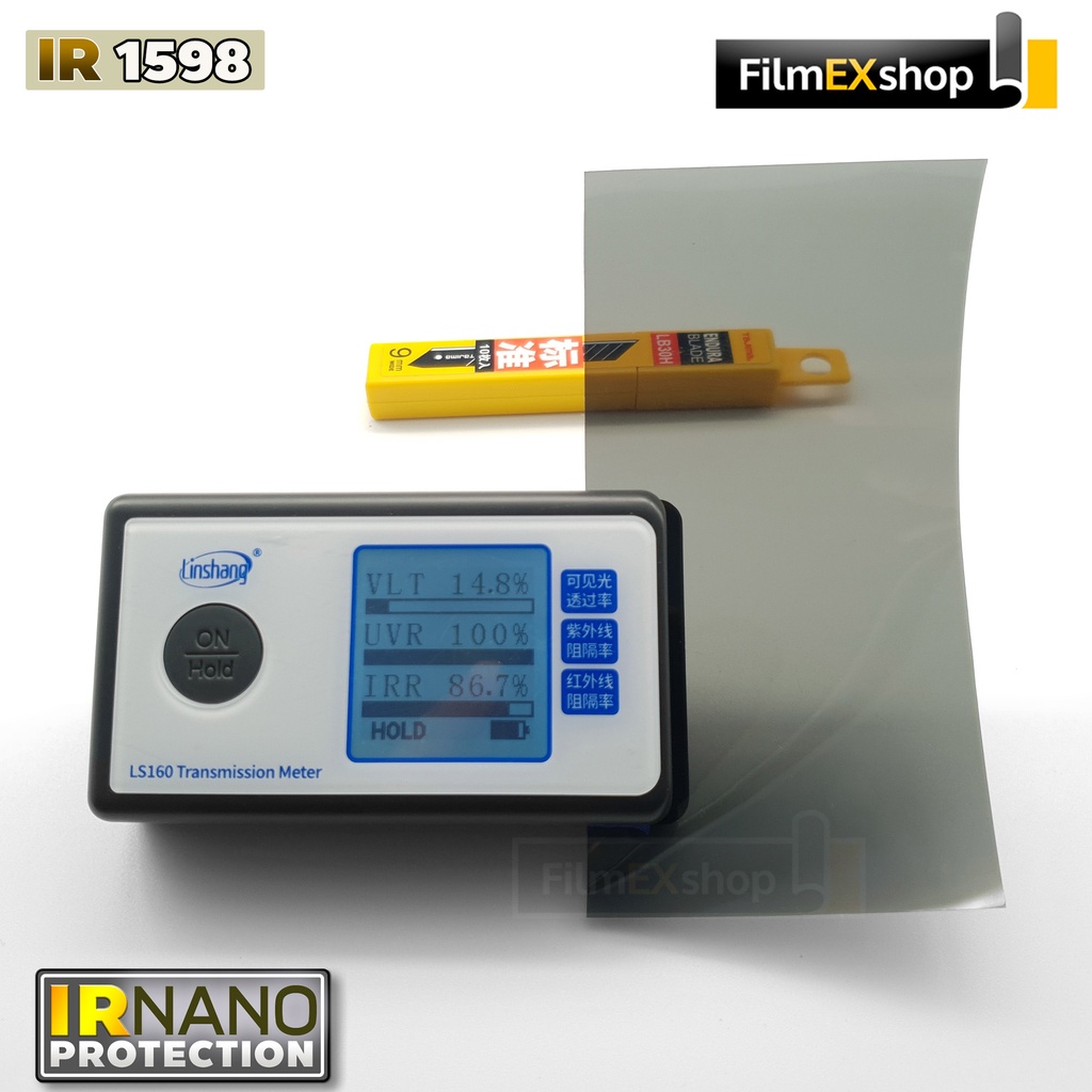IR1598 Ceramic Nano IR Window Film ฟิล์มกรองแสงรถยนต์ ฟิล์มกรองแสง ...