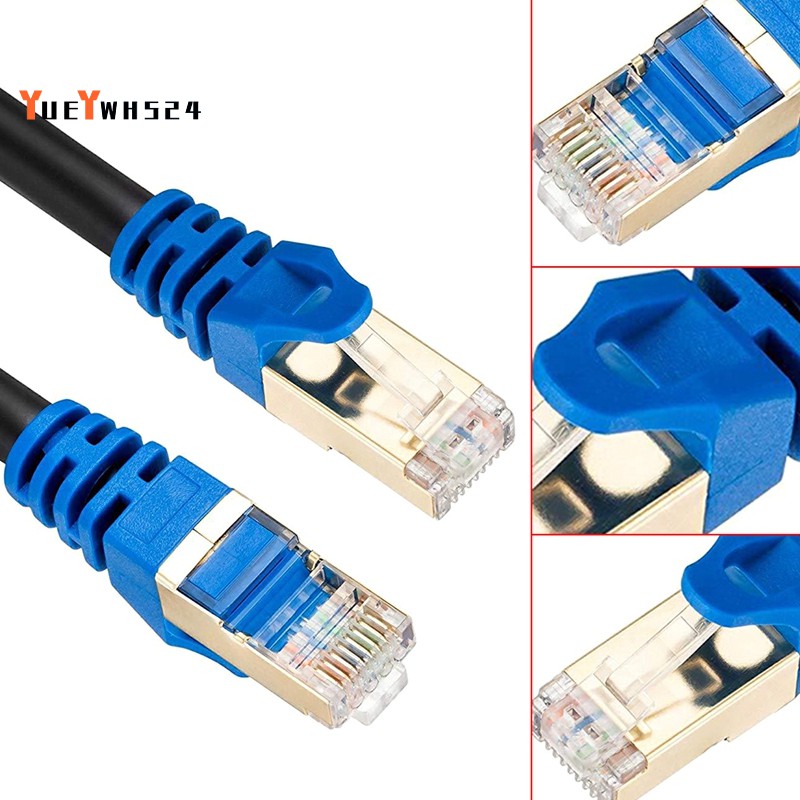 AUGUSTINA ABS Adapter Network Extenster Connector Cable Ethernet Female ...