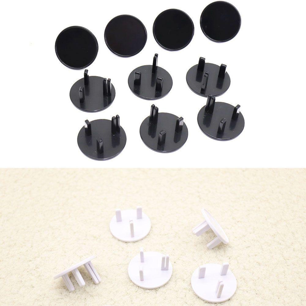 LILAC1 Black UK Power Socket Guard Protector White 10Pcs Safety Power ...