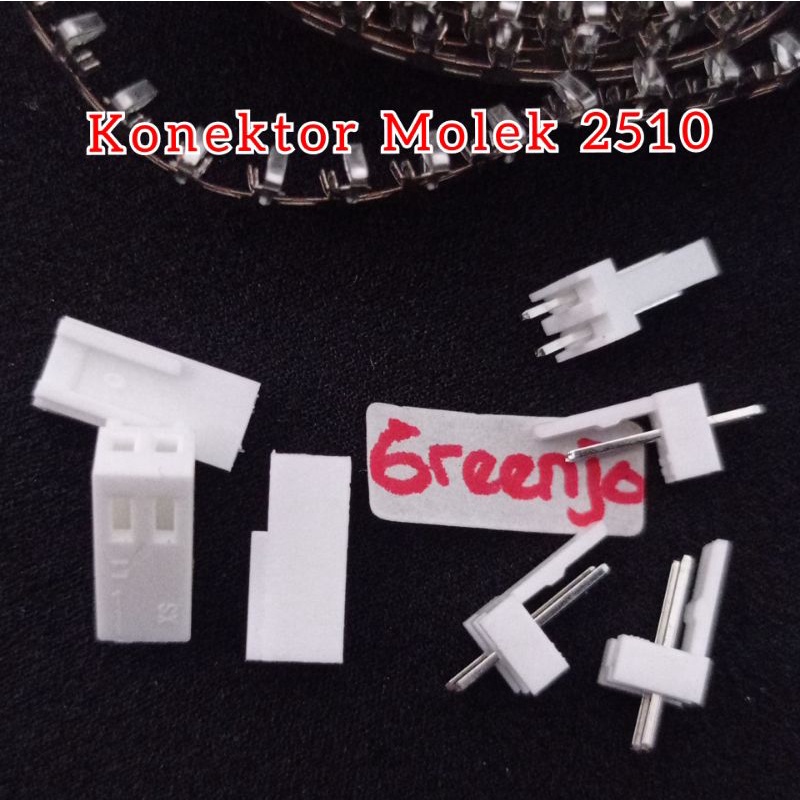 ซ็อกเก็ตเชื่อมต่อ Molex 2pin 2510 2P 2510 - greenjo.th - ThaiPick