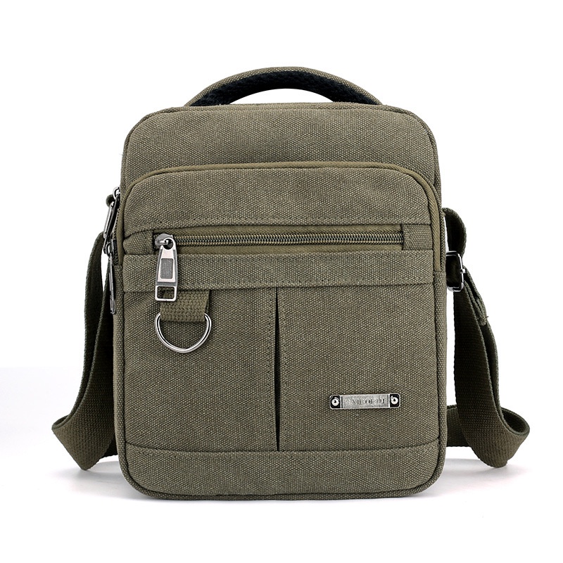 In StockNew Casual Men39s Canvas Shoulder Bag Men Messenger Bags Simple ...