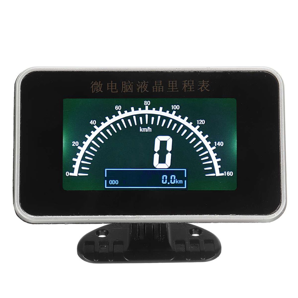 12V24V Digital Car Speedometer Speed Meter Odometer Gauge 2 IN 1 Car ...