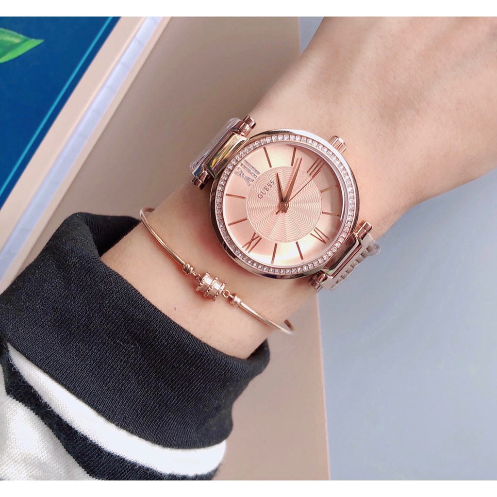 Guess นาฬิกาเพชรแท้ W0638L2 W0638L3 W0638L4 W0638L5 W0638L7 สำหรับ ...
