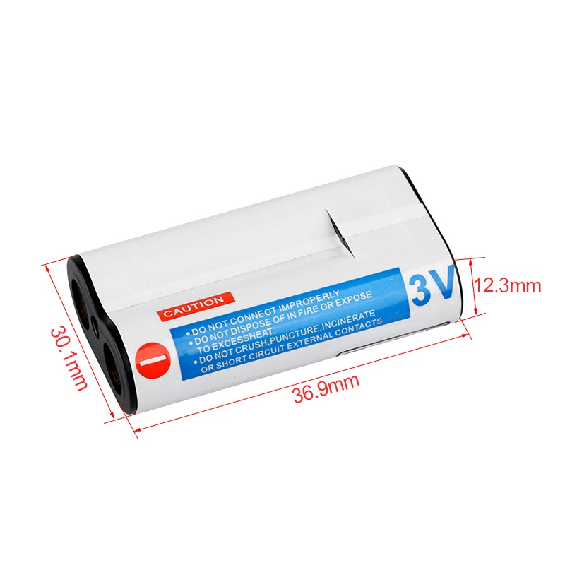 แบตเตอรี่กล้อง 1PC 2000mAh CR-V3 CR V3 CRV3 3.7V Digital Camera Battery ...