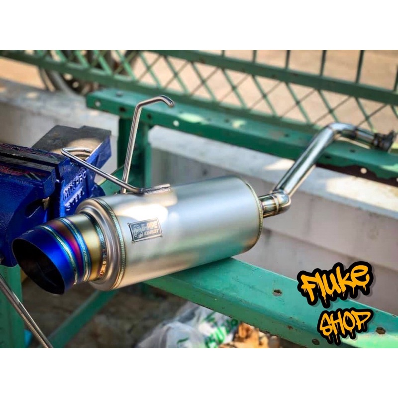 ท่อไอเสียชุดคิตใบกลาง แบรนด์ G-PIPE Exhaust ตรงรุ่น HONDA JAZZ GK CIVIC ...