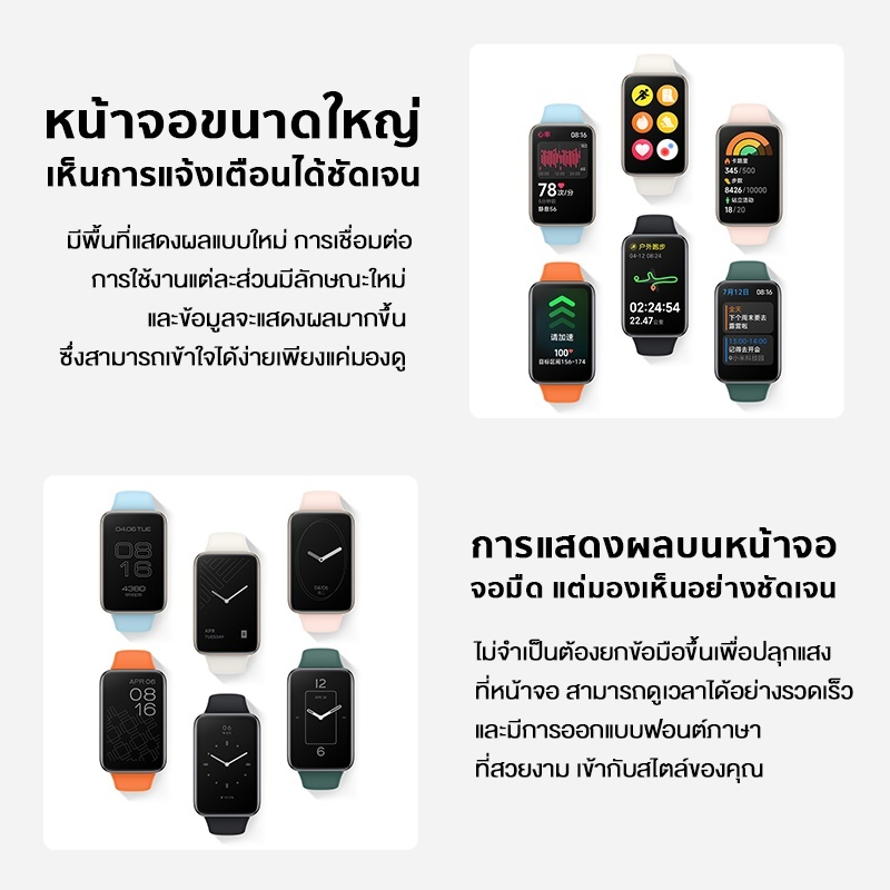 NEW Xiaomi Mi Band 7 Pro GPS Smart Watch สมาร์ทวอทช์ xiaomi SpO2 ดู ...