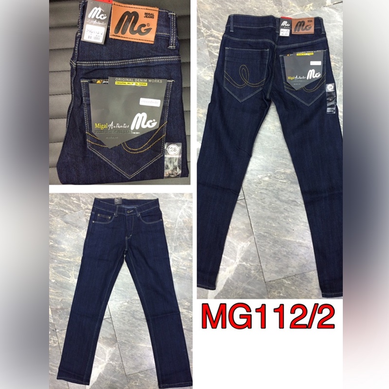 No.MG112 โค้ด BEL495EG ขั้นต่ำ 99 ลด 25 บาท Mc Jeans กางเกงยีนส์ขาทรง ...