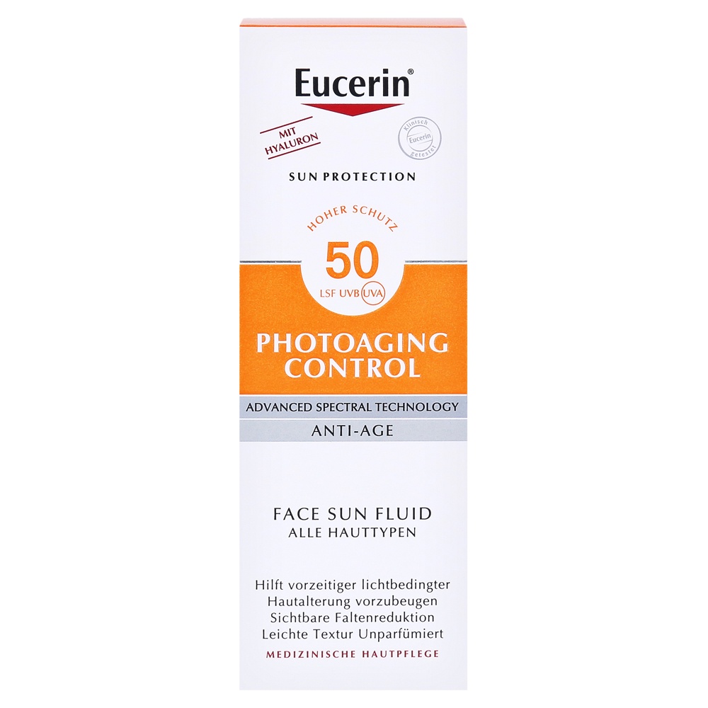 Eucerin Photoaging Control Anti age sun fluid SPF50 50ml Eucerin Sun ...