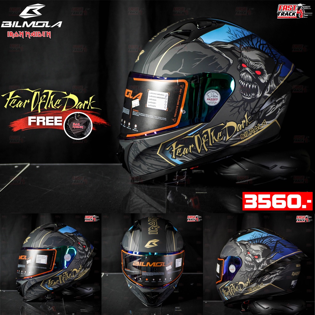 BILMOLA HELMETหมวกกันน็อค รุ่น IRON MAIDE LIMITED EDITION - fasttrack ...
