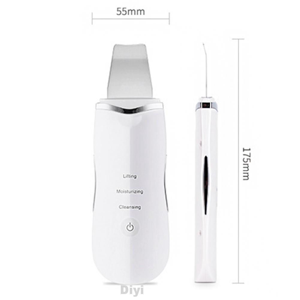 Facial Scrubber Ultrasonic USB Blackhead Removal Cleansing Instrument ...