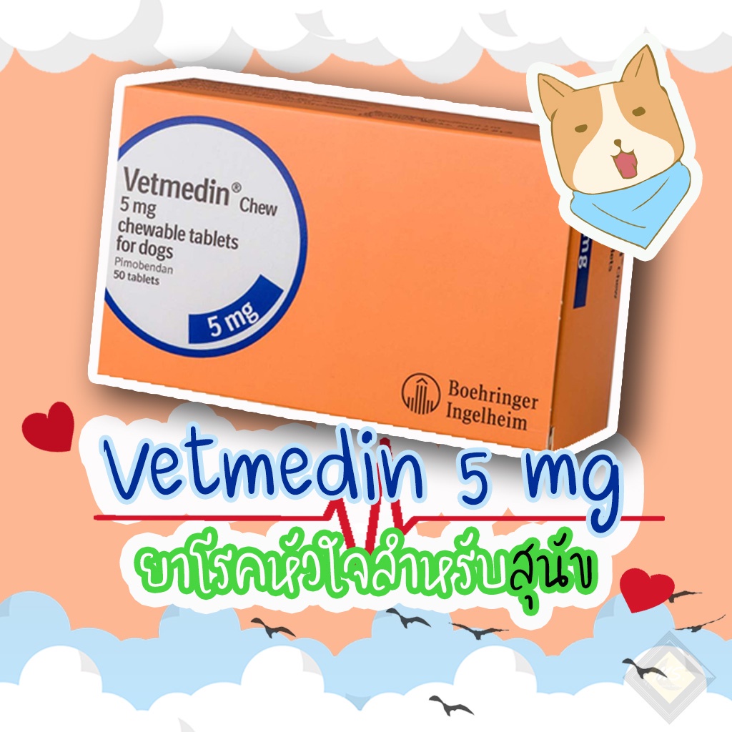 Vetmedin 1.25 mg ยาโรคหัวใจสำหรับสุนัข 100 เม็ด - mystic.shop - ThaiPick