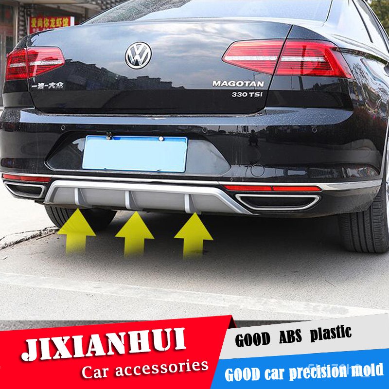 For Passat B8 Body kit spoiler 2017-2019 For Passat B8 ABS Rear lip ...