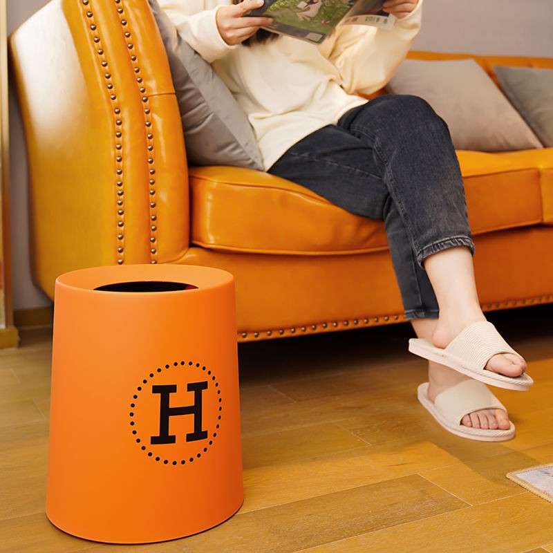 Light Luxury Trash Can Nordic Wind Ins Creative Living Room Bedroom ...