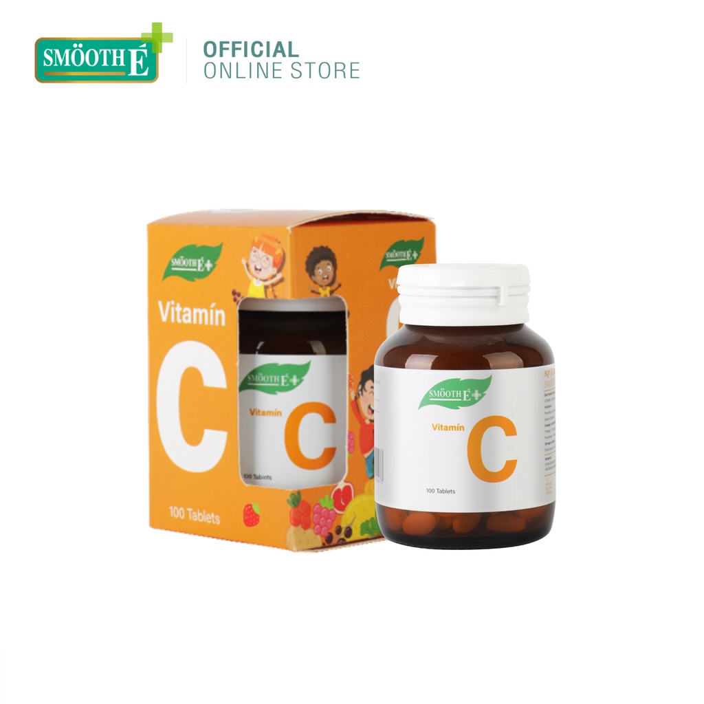 Smooth E เม็ดอมวิตามินซี เสริมภูมิคุ้มกัน Vitamin C ลดอาการภูมิแพ้ ...