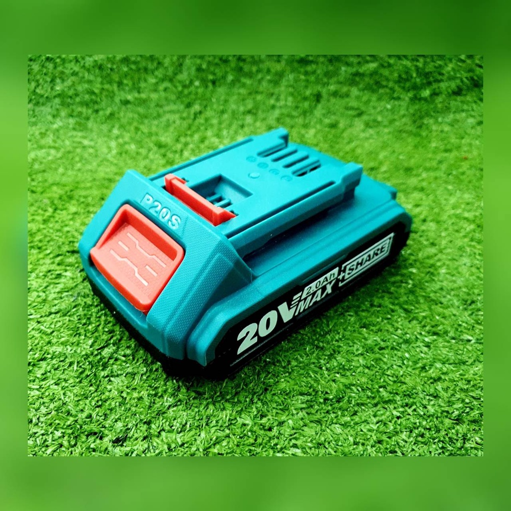 TOTAL แบตเตอรี่ลิเธียมไอออน 20V / 2.0Ah รุ่น ( TFBLI20011 ) แบตเตอรี่ ...