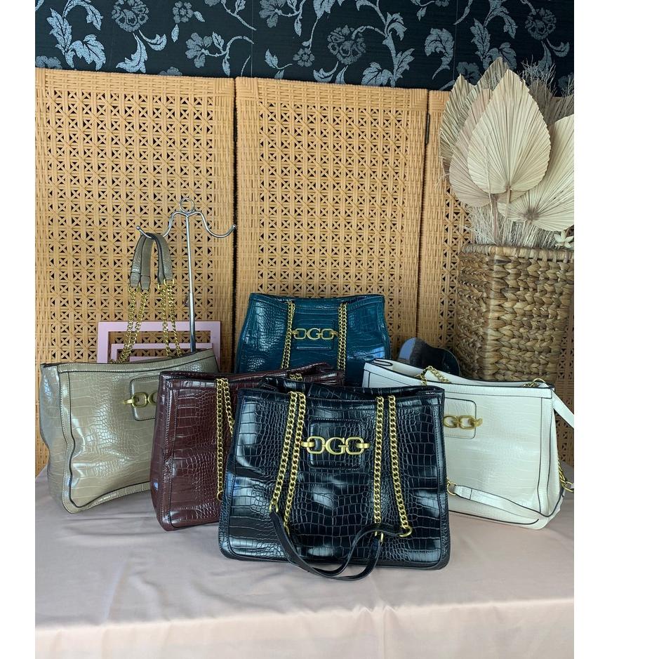 Hadir Irit CROCO GS SHOULDER BAG กระเป๋าสะพายไหล่ พรีเมี่ยม สําหรับ ...