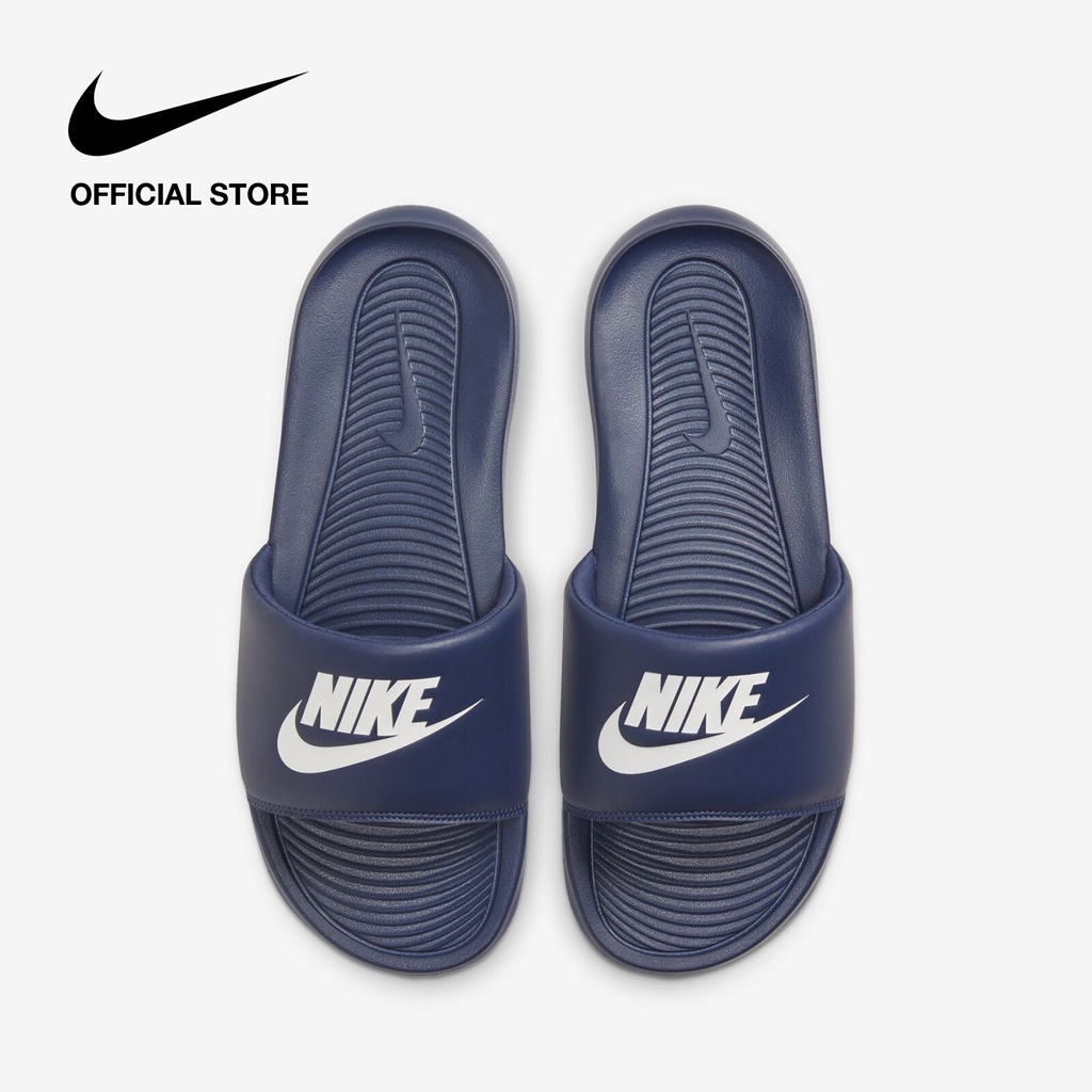 Nike Mens Victori One Slides - Midnight Navy รองเท้าแตะผู้ชายแบบสวม ...