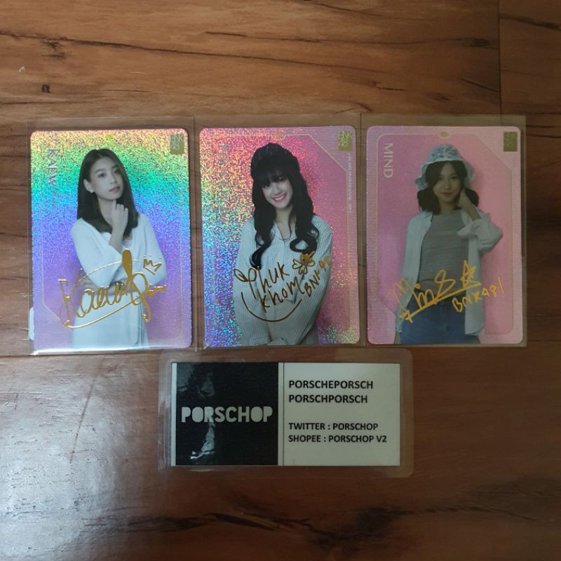 Ultra Rare Digital sign แก้ว ผักขม BNK48 - porschop_idol - ThaiPick