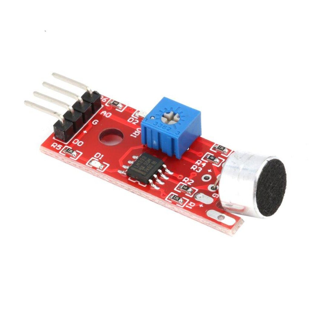 โมดูลไมโครโฟน เซนเซอร์เสียง High-Sensitive microphone sensor module KY ... โมดูลไมโครโฟน เซนเซอร์เสียง High-Sensitive microphone sensor module KY ...