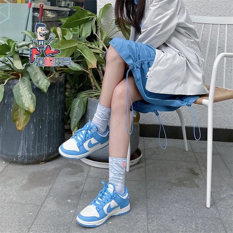 Nike Dunk Low North Carolina Blue Panda Gray Red Men and Women DD1503 ...