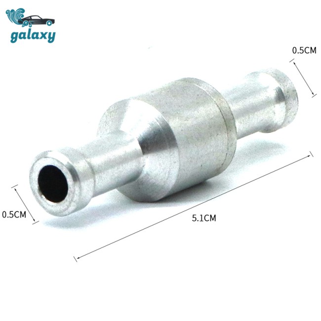 8mm Metal Car Petrol Diesel Oil One Way Check Valve Fuel Non-Return ...