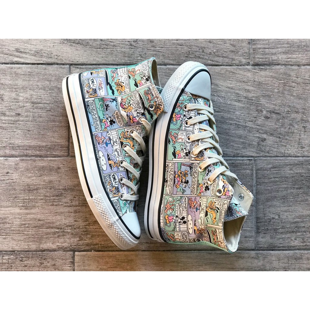 ใหม่ Converse All Star Mickey Mouse โตเกียวรองเท้าผ้าใบ จำกัด Unisex ...