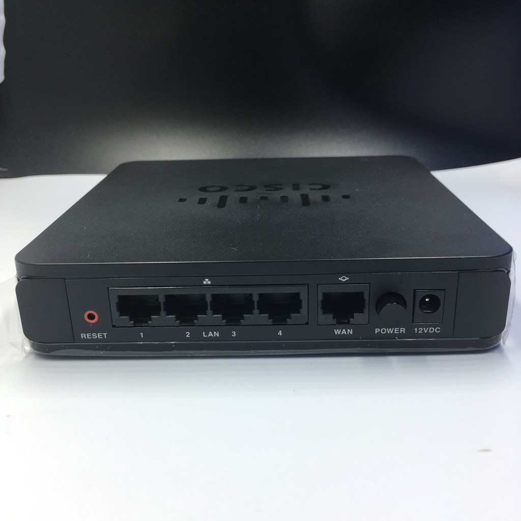 Cisco RV130 Gigabit VPN Router, 4 Port Gigabit,VPN 10 Tunnels, 12,000 ...