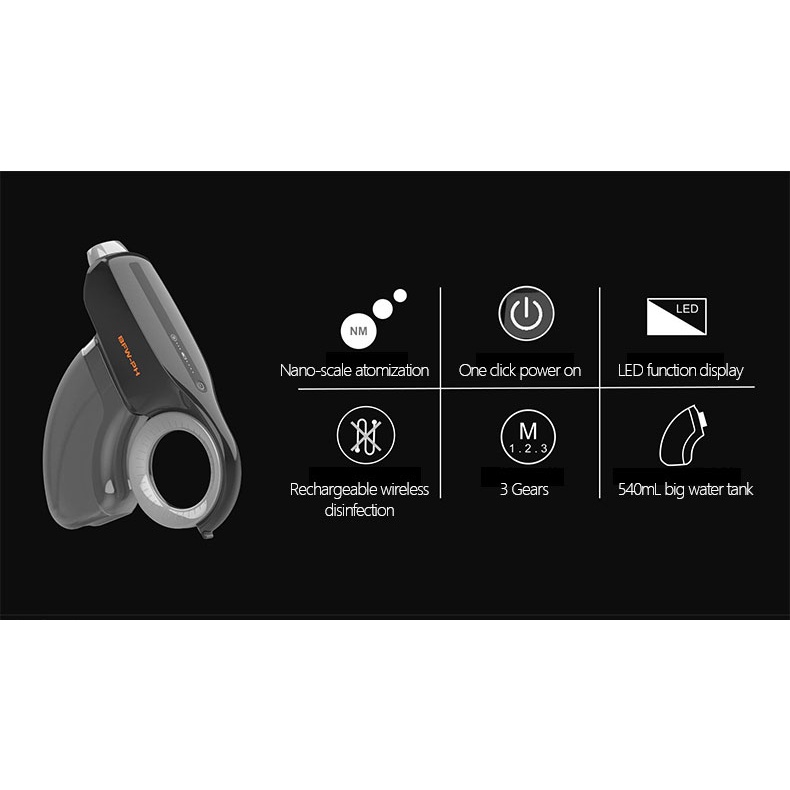 ถูกสุด ปืนฆ่าเชื้อนาโนไร้สายแสงสีฟ้า Dtech รุ่น TM010 ปืนฉีดพ่นฆ่าเชื้อ ...