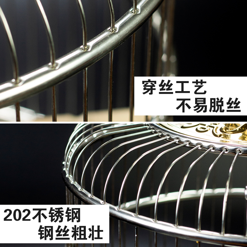 Tianshouกรงนกสแตนเลสขนาดใหญ่กรงนกขนาดเล็กนกแก้วดงวิลล่าขนาดใหญ่มากมายเส ...