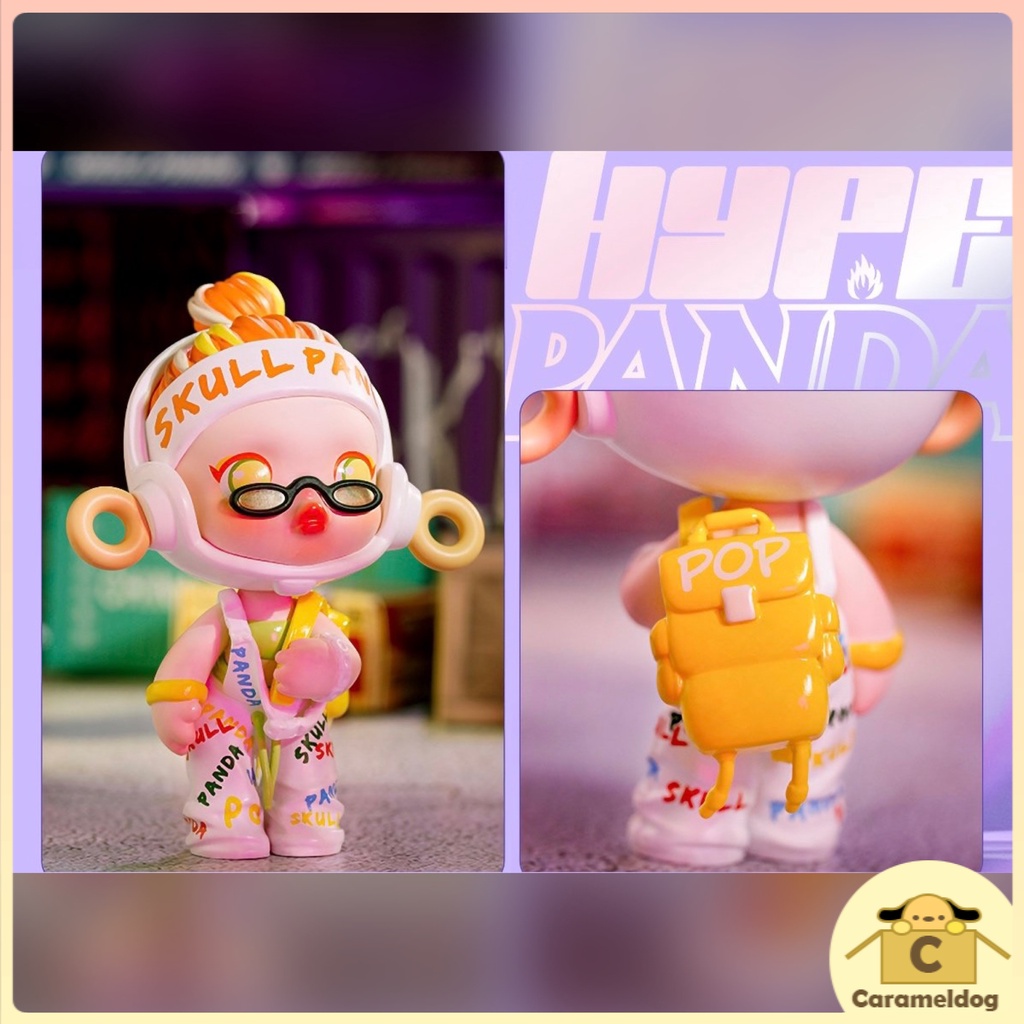 พร้อมส่ง Dancer POP MART X SKULLPANDA Hype Panda Series Blind Box Toys ...