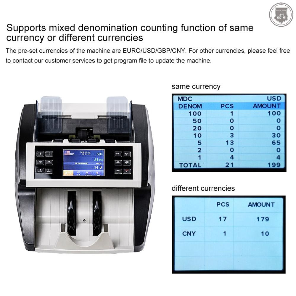 [ready stock] Aibecy Multi-Currency Cash Banknote Money Bill Automatic ...