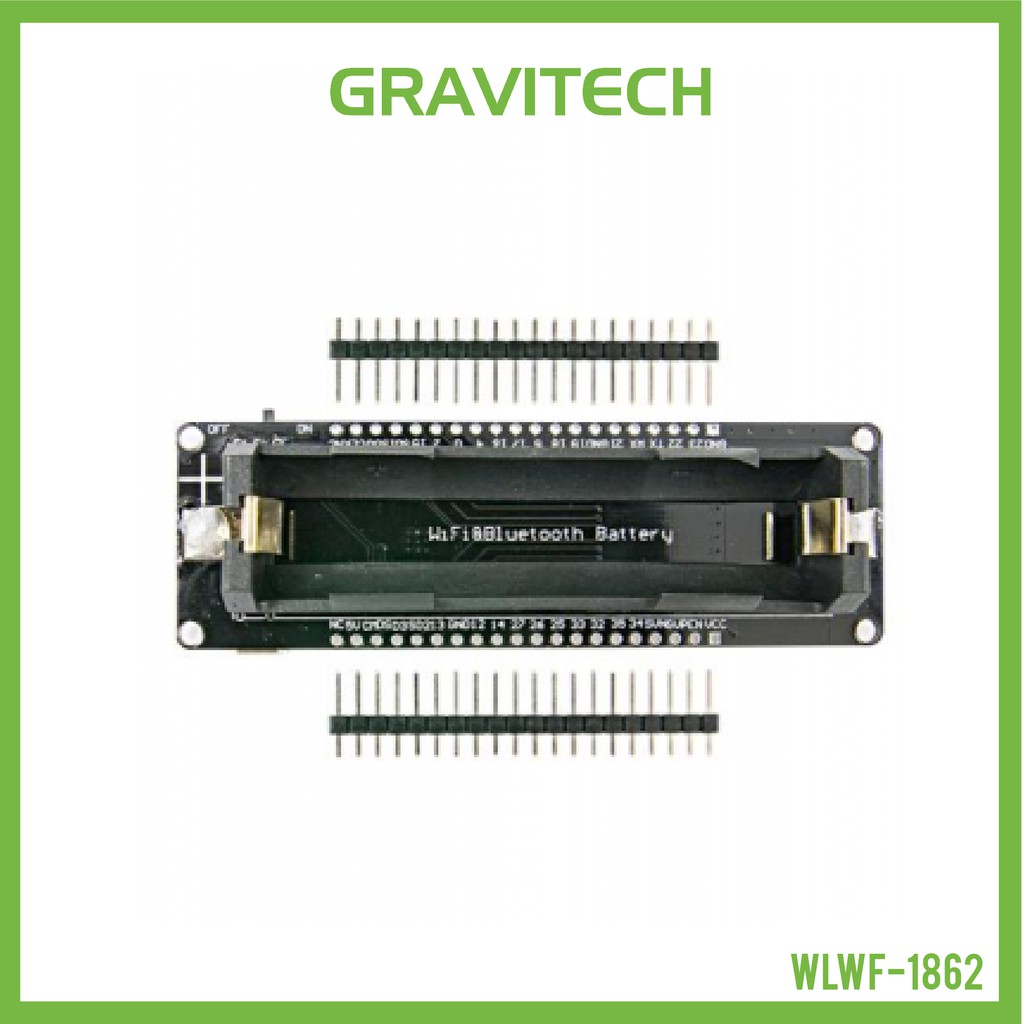 [Gravitechthai]WEMOS ESP32 with Lithium Ion Battery Charger | Shopee ...