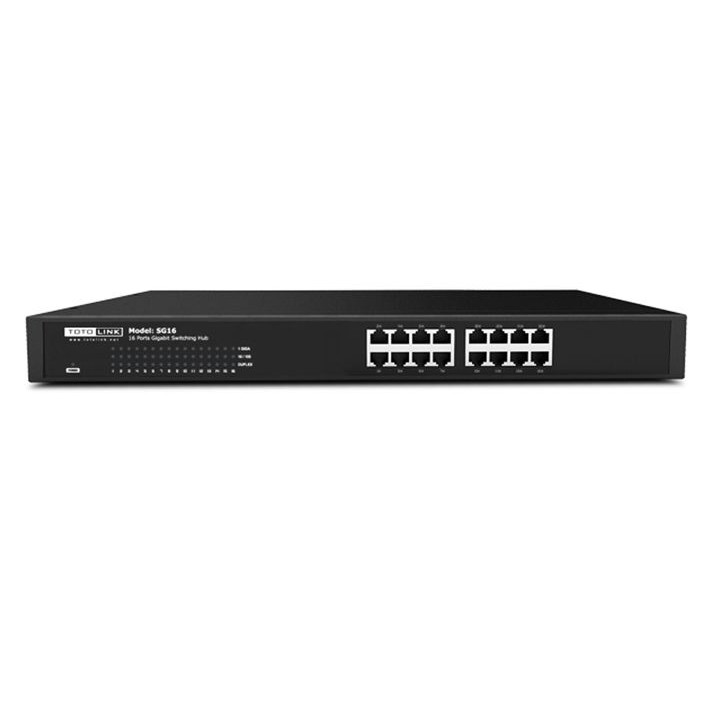 Hub 16 Port Gigabit Switching Hub TOTOLINK (SG16) 16 Port (17 ...