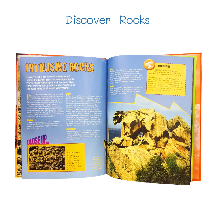 ใส่โค้ด ATX6HHZD ลด 10 Wel-B Discover Rocks หนังสือเด็ก หนังสือภาษา ...