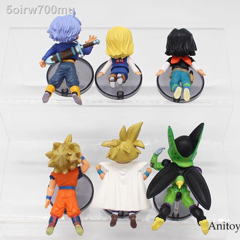 Dragon Ball Cell Trunks Gohan Android 18 & 17 Figure 6pcs/set | Shopee ...