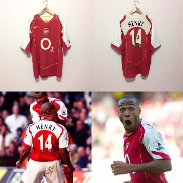 Arsenal jersey 2004/05 - everydayarsenal - ThaiPick