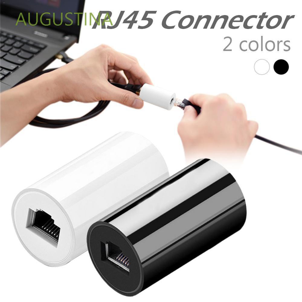 AUGUSTINA ABS Adapter Network Extenster Connector Cable Ethernet Female ...