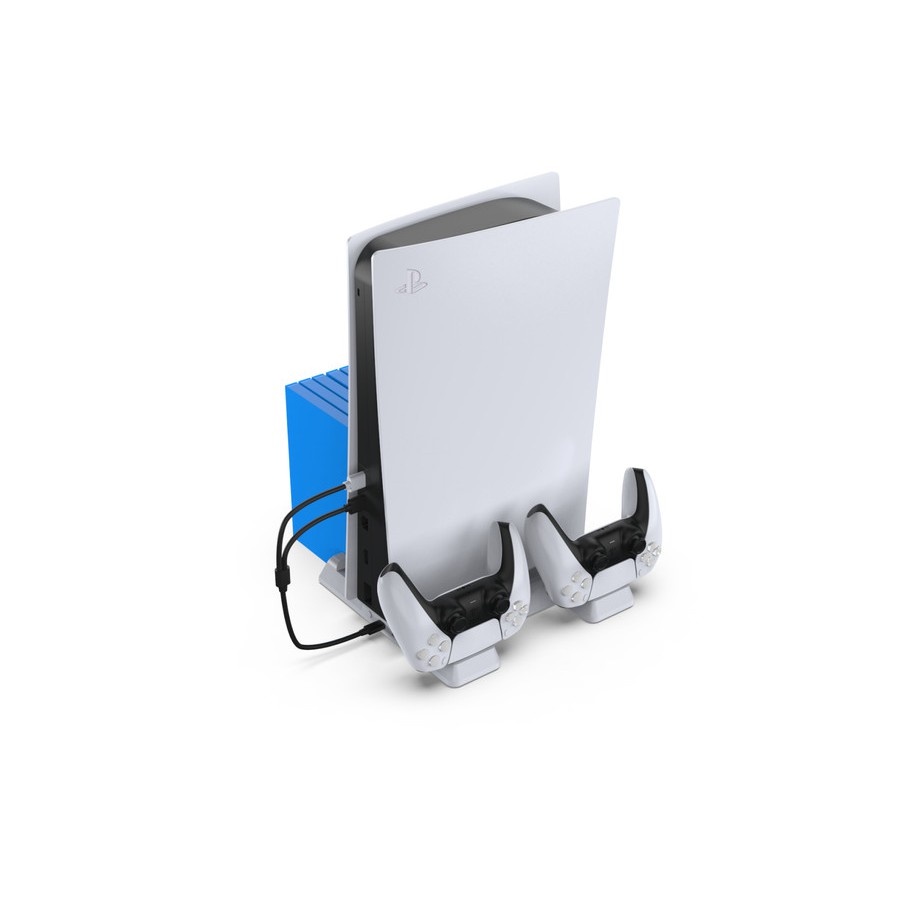 แร็คพัดลมระบายความร้อน Ps5 Blu Ray Disk Rack แท่งชาร์จ Dobe-0593 ...