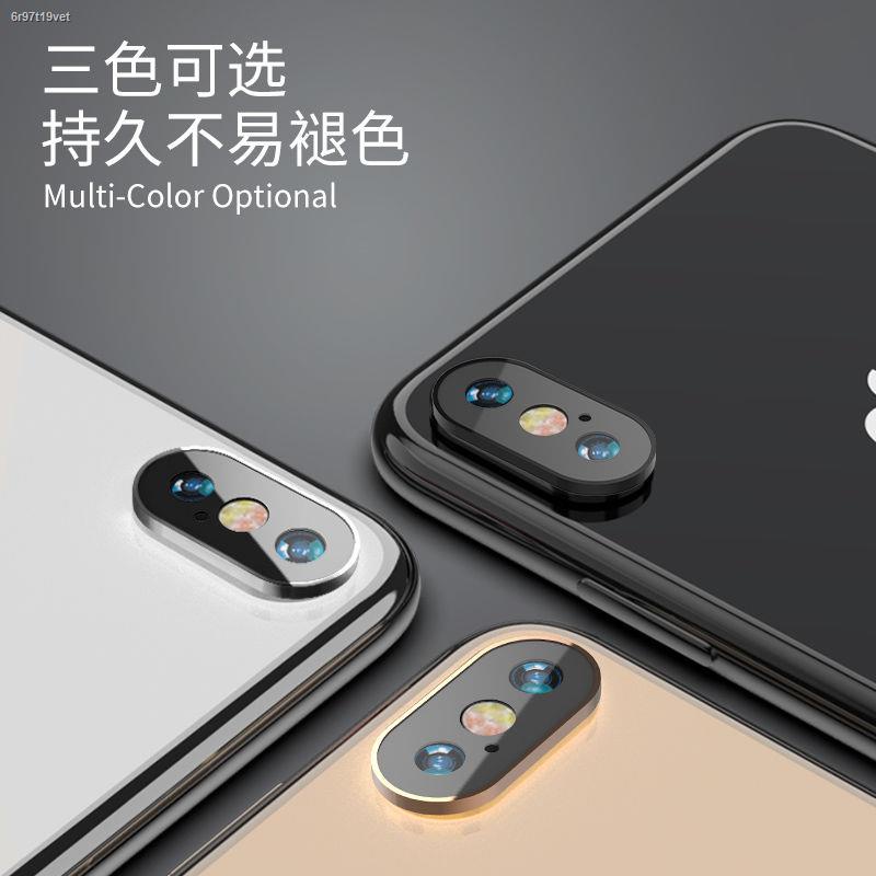 ฟิล์มแก้วโทรศัพท์มือถือฟิล์มเลนส์ iPhoneX ฟิล์มกล้อง Apple XS xsMax ฟิล์มวงแหวนป้องกันเลนส์ XR ...