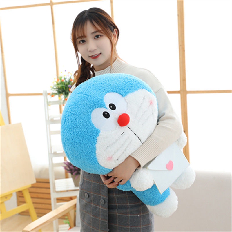 Doraemon Plush Doll Blue Fat Doraemon Toy Jingle Cat Doll Pillow Doll ...