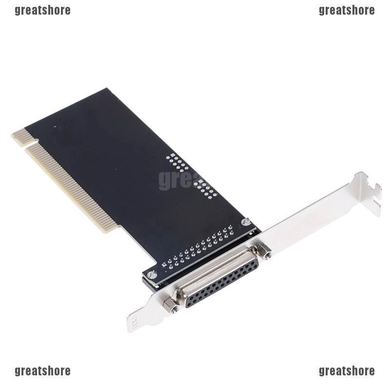 (gre) pci to parallel lpt 25 pin db 25 เครื่องพิมพ์การ์ดควบคุม - greatshore.th - ThaiPick