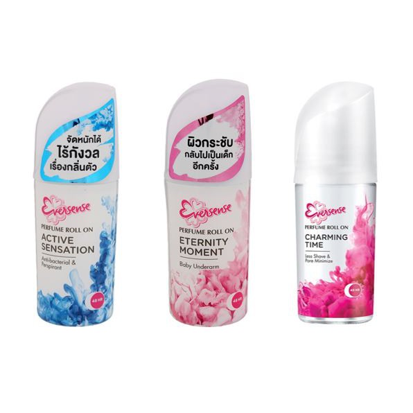 Eversense roll on 45 ml. เอเวอรเซ้นส์ โรลออน ขนาด45มล (3กลิ่น) | Shopee ...